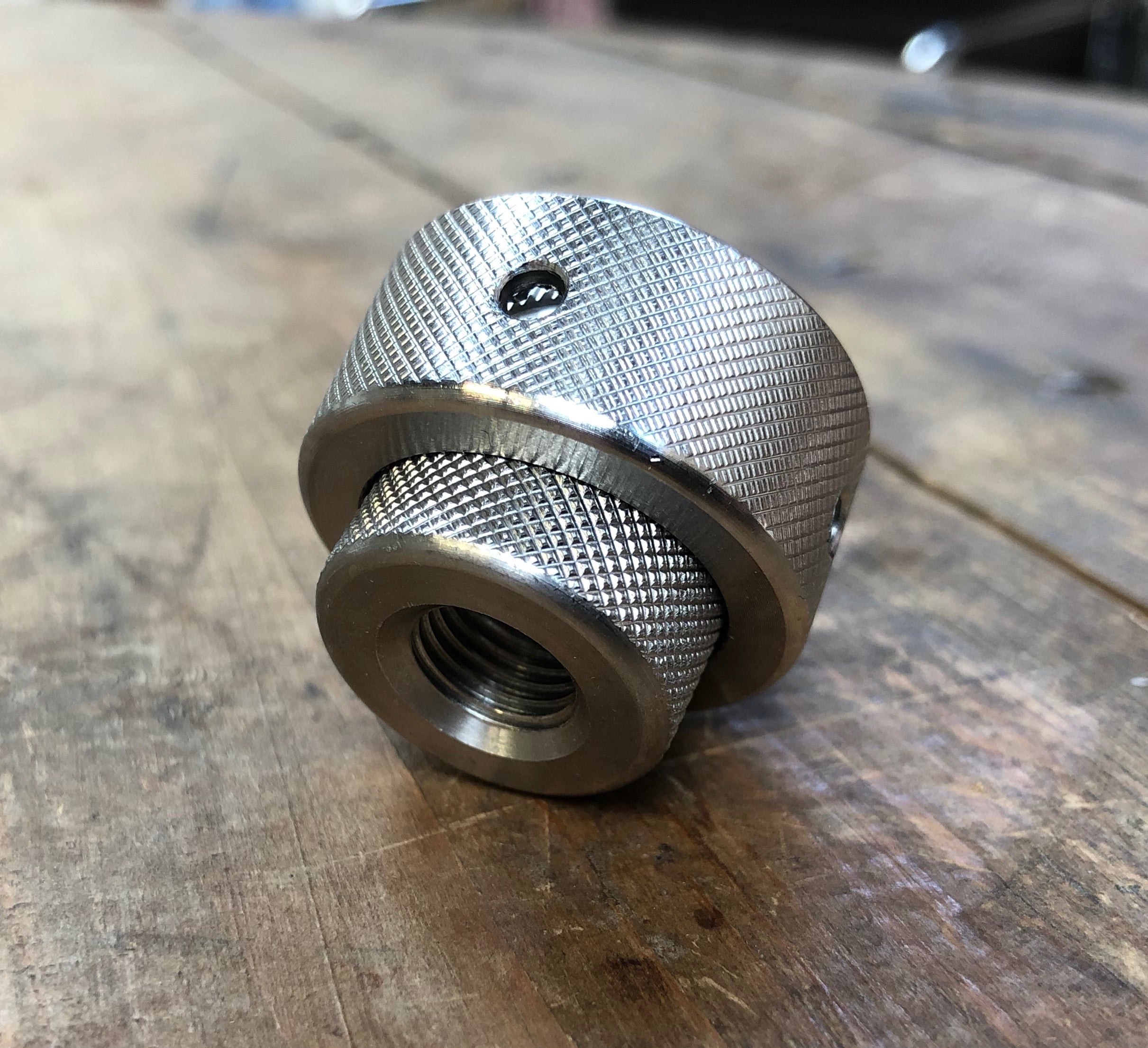 Tap Shank Adapter – Stainless Steel - Mobile Beer Dispense