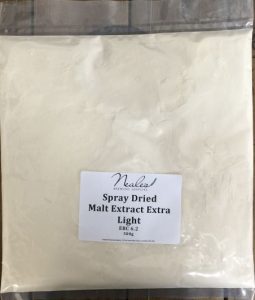 Spray Dried Malt Extract – Extra Light – 3kg - The Malt Miller