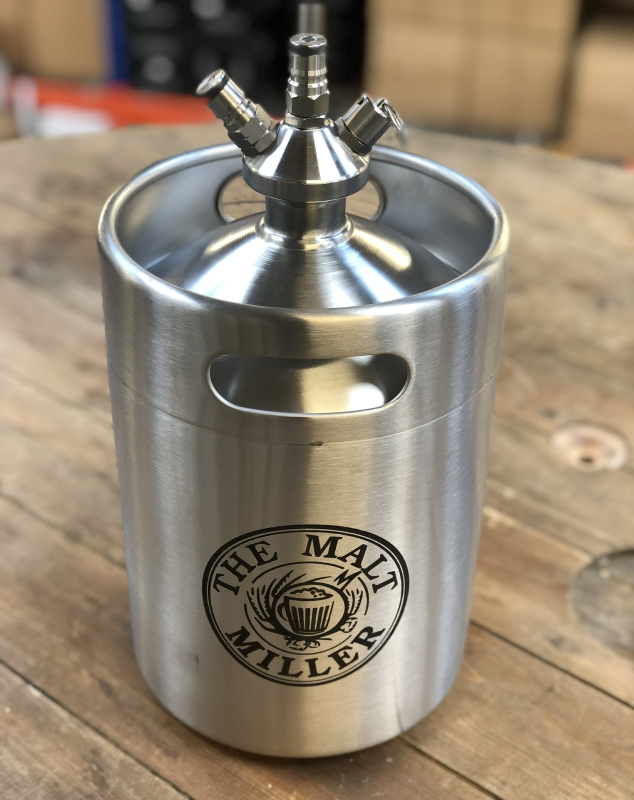 Mini Keg Dispense Lid for 5L Mini Kegs - The Malt Miller