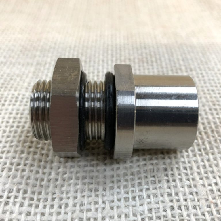 Stainless Steel 1/2″ BSP Bulkhead Fitting | The Malt Miller