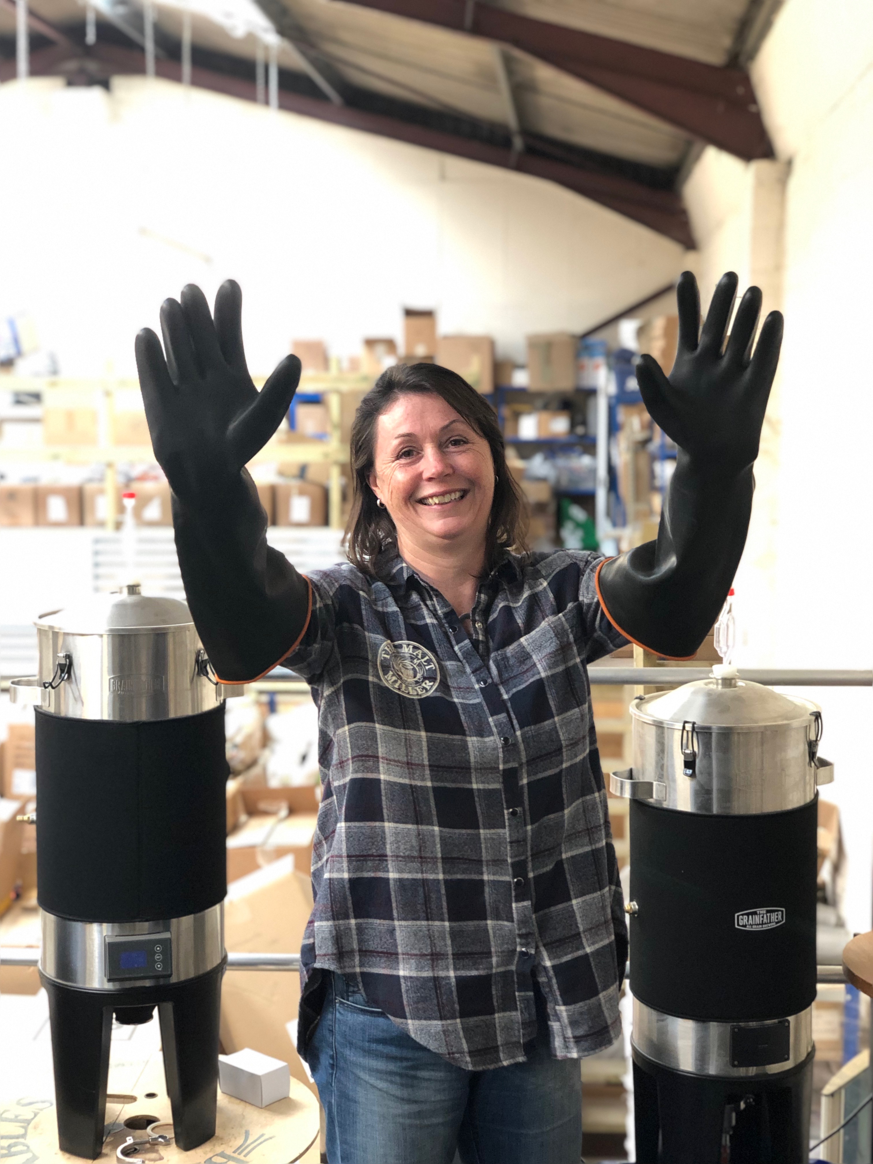 Brewers Gloves - Heavy Duty Protection from Heat & Chemicals