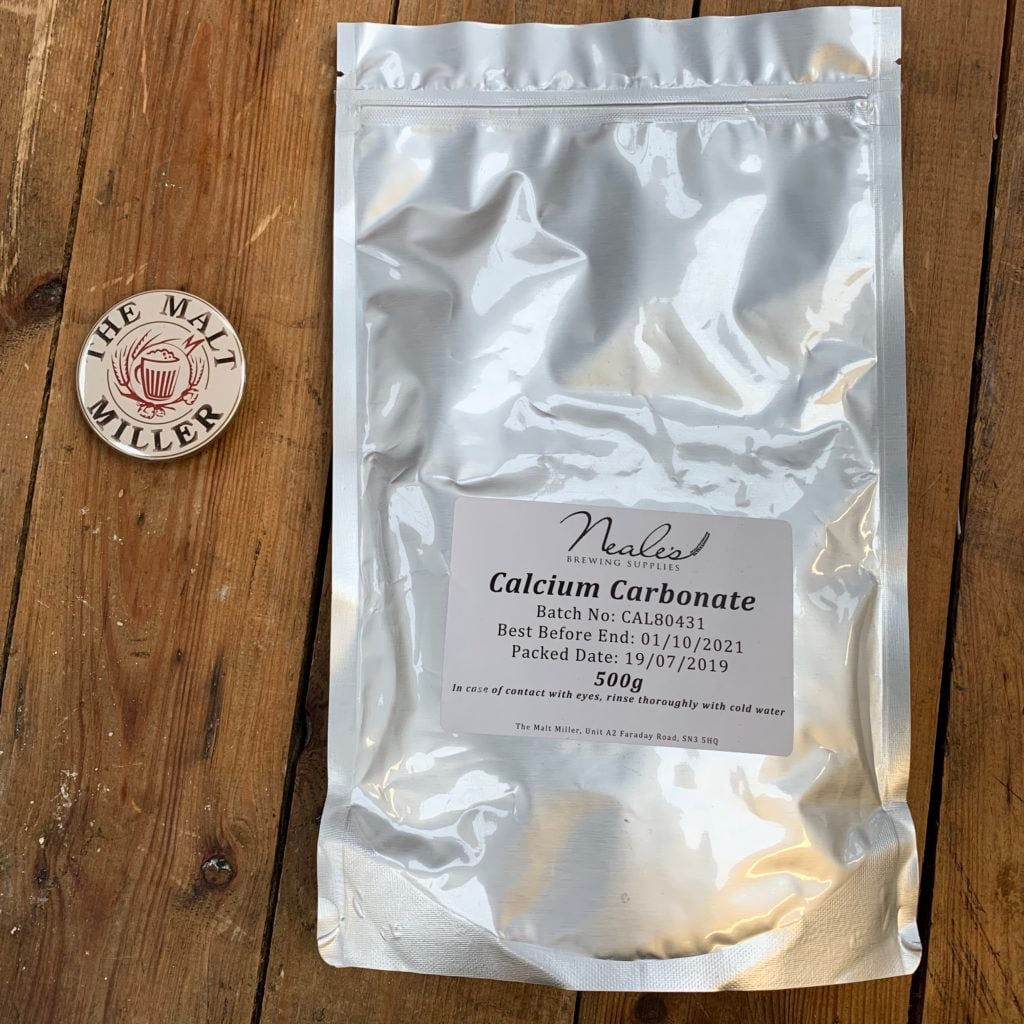 Calcium Carbonate Chalk 500g – Boost Brewing Alkalinity