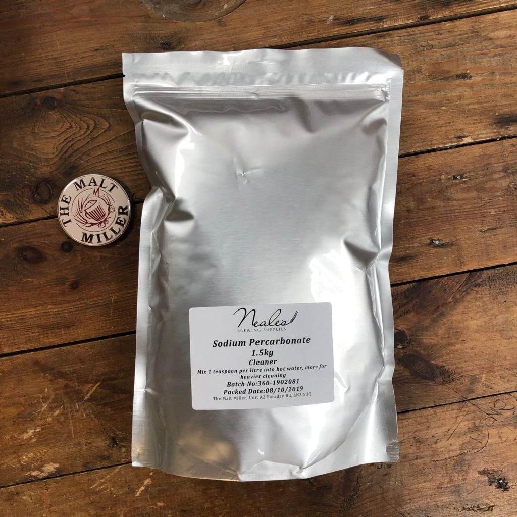 Sodium Percarbonate Cleaner 1.5kg - All-Purpose Brewery Cleaner