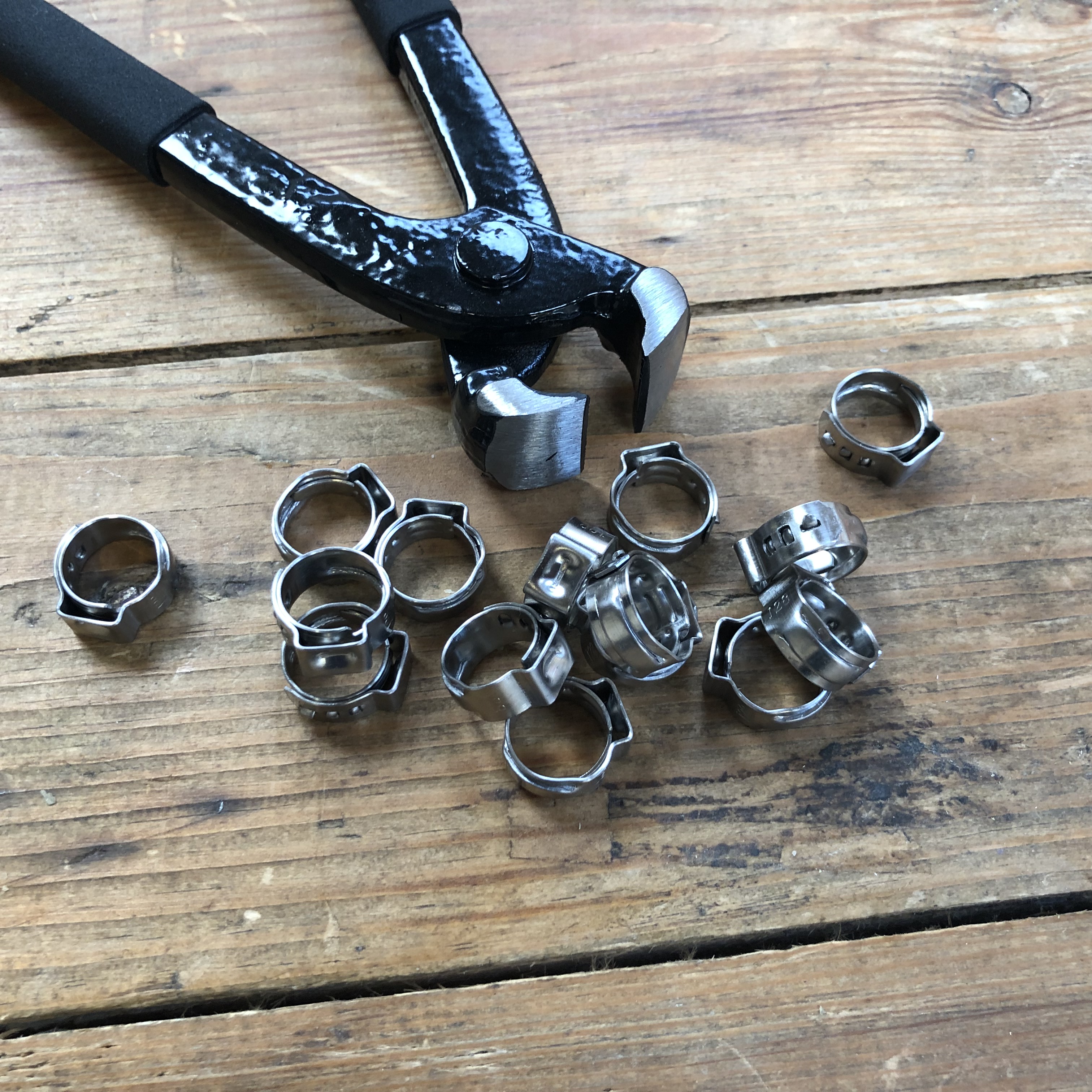 Clamp Pliers for Stepless Clamps - Ideal Oetiker Clamp Tool