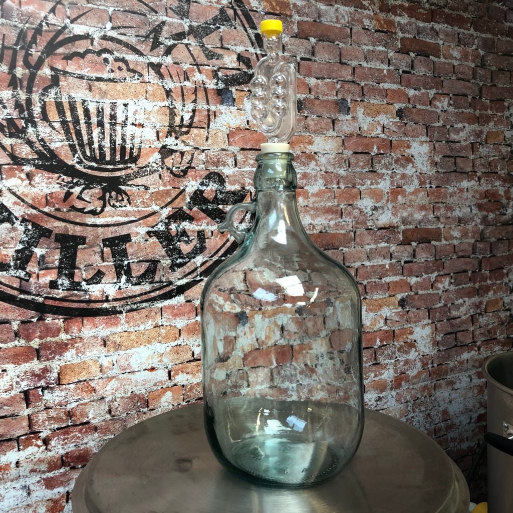 5 Litre Glass Demijohn – Single Ring Handle - The Malt Miller
