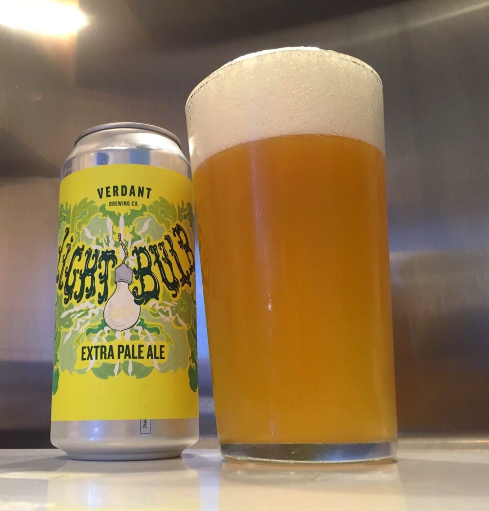 Verdant Lightbulb Pale Ale 4.5% - Bright Hop Flavours & Sweetness