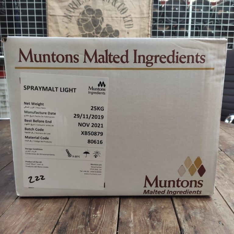 Spray Dried Malt Extract – Light – 25kg - The Malt Miller