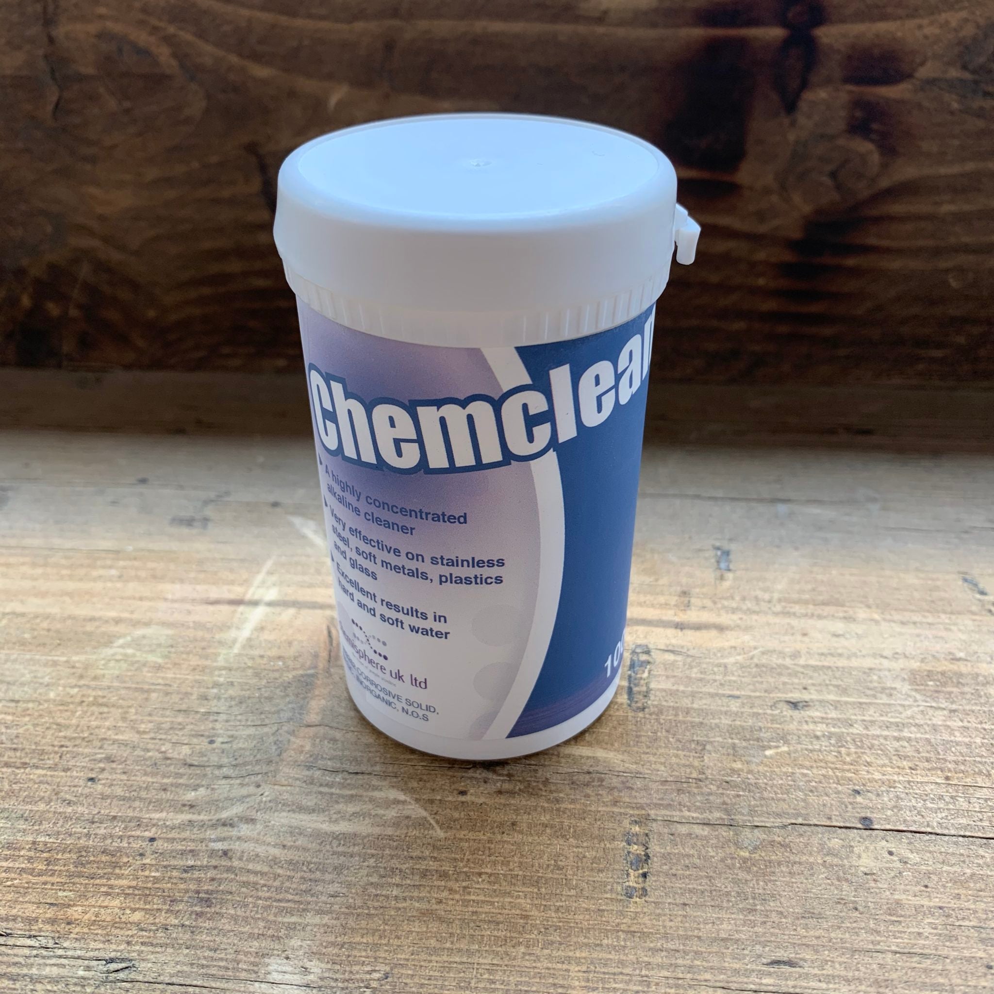 Chemclean 100g - Alkaline Cleaner for Metal, Plastic & Glass