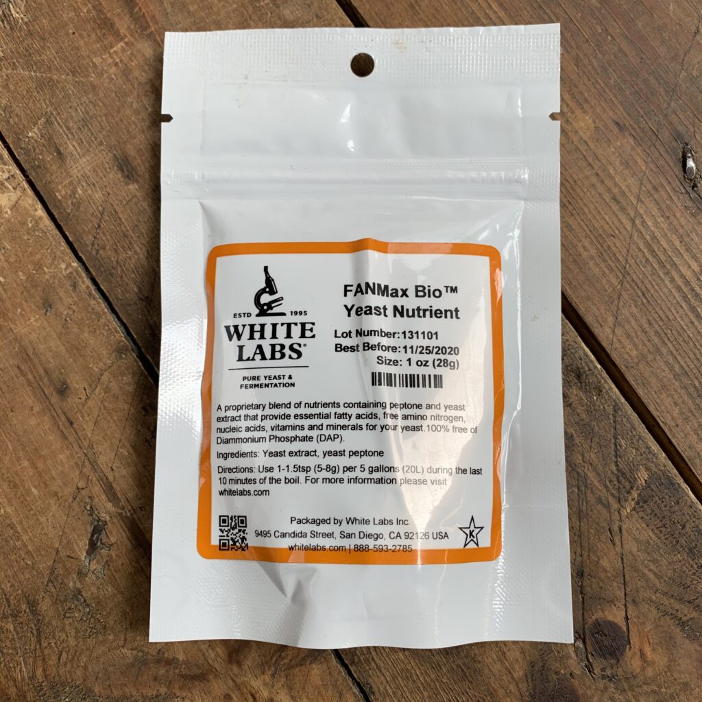 FANMax Bio Yeast Nutrient 28g - Enhance Beer & Cider Fermentation