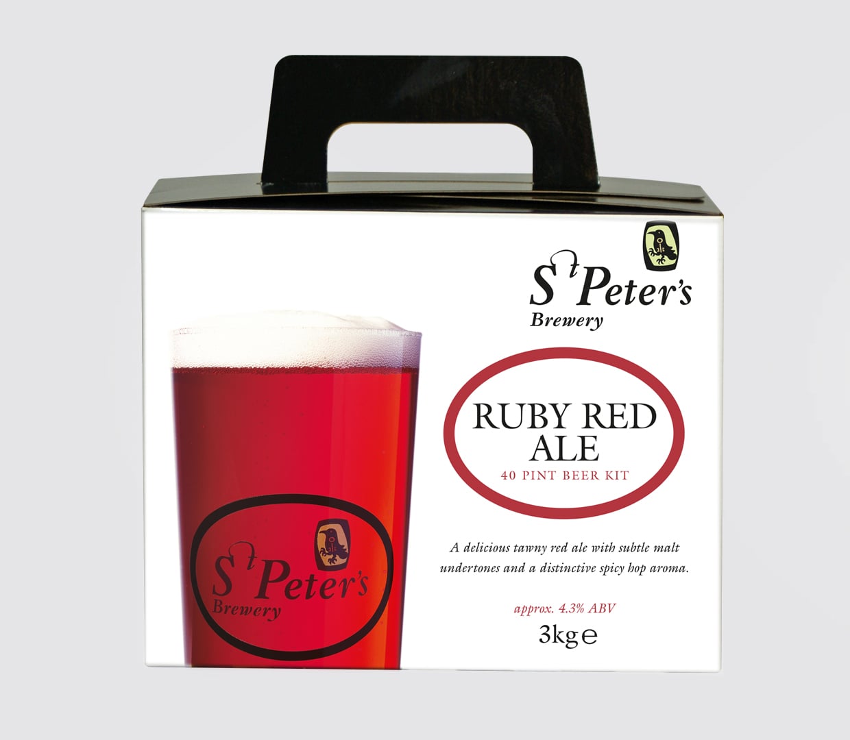 St Peter's Ruby Red Ale Kit - Award-Winning 40 Pint Brew