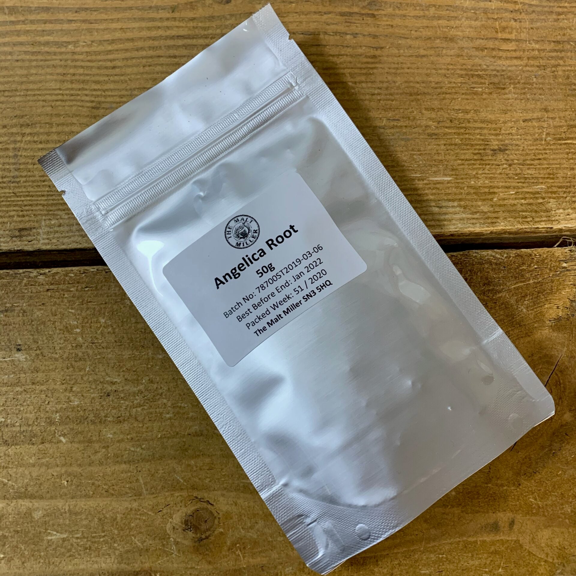 Angelica Root 50g - Earthy, Herbal Flavour for Gin & Tonics