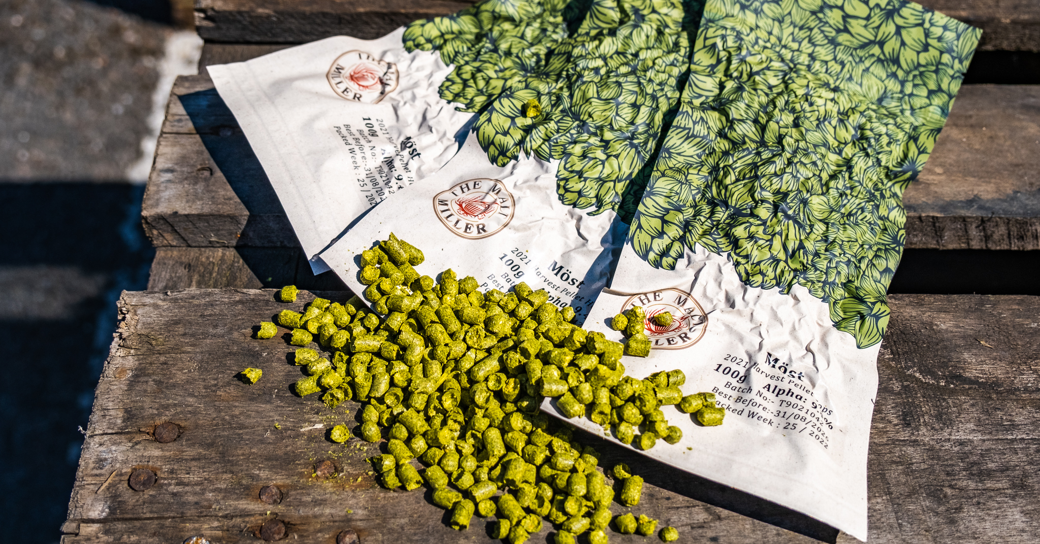 Strisselspalt Hops 100g - Premium Whole Hops for Brewing | The Malt Miller