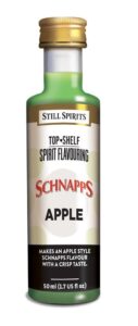Top Shelf Apple Schnapps Flavouring - Create Crisp, Homemade Spirits