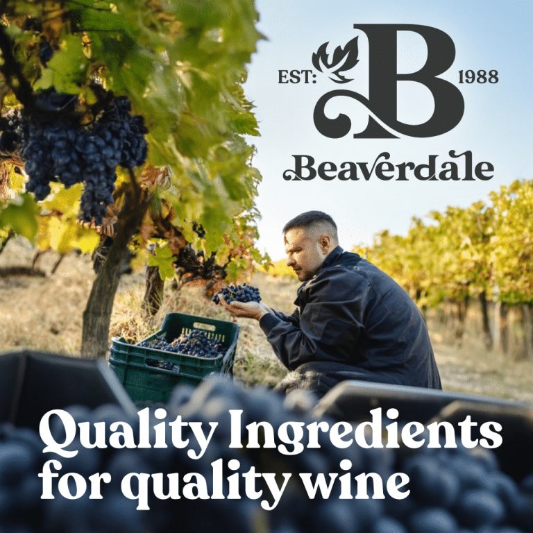 Beaverdale Red Shiraz Wine Kit - Bold, Spicy 6 Bottle Set