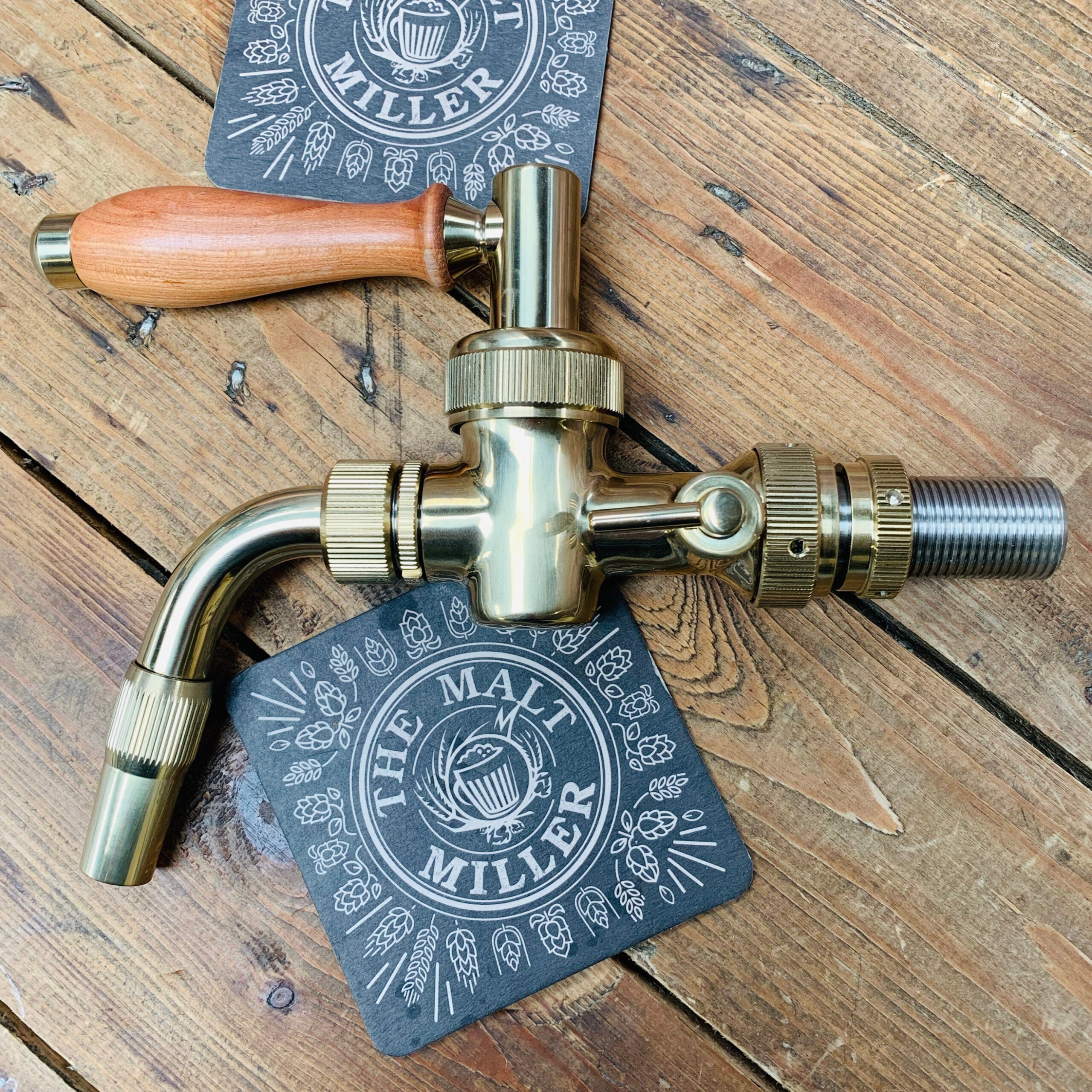 LUKR Nostalgie Faucet - Gold Finish Stainless Steel Tap