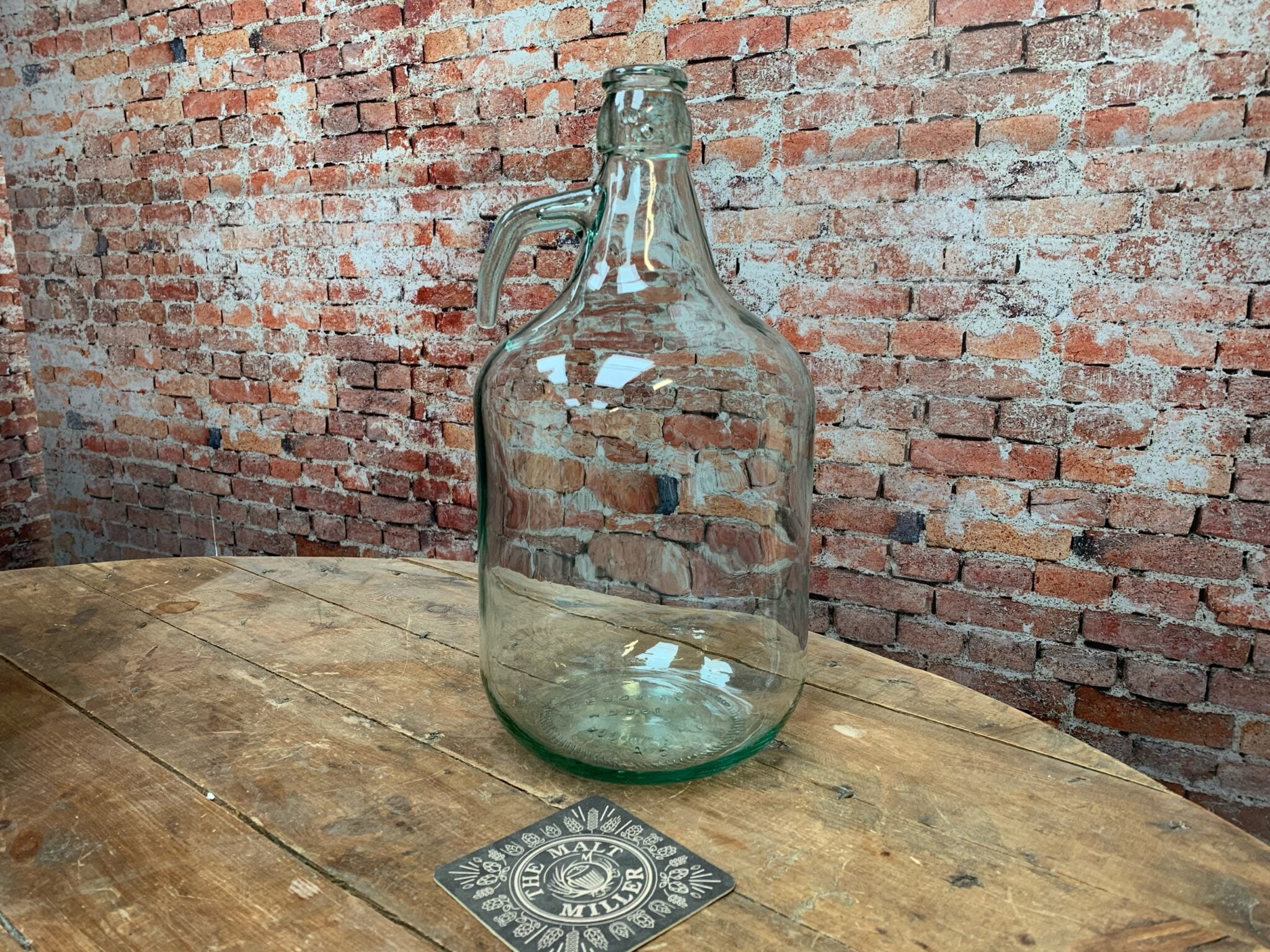 5L Glass Demijohn with Handle - Ideal for Wine, Cider & Beer