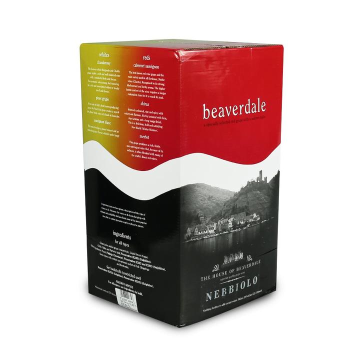 Beaverdale Red Wine Kit - Nebbiolo - 30 Bottle (23L) | The Malt Miller