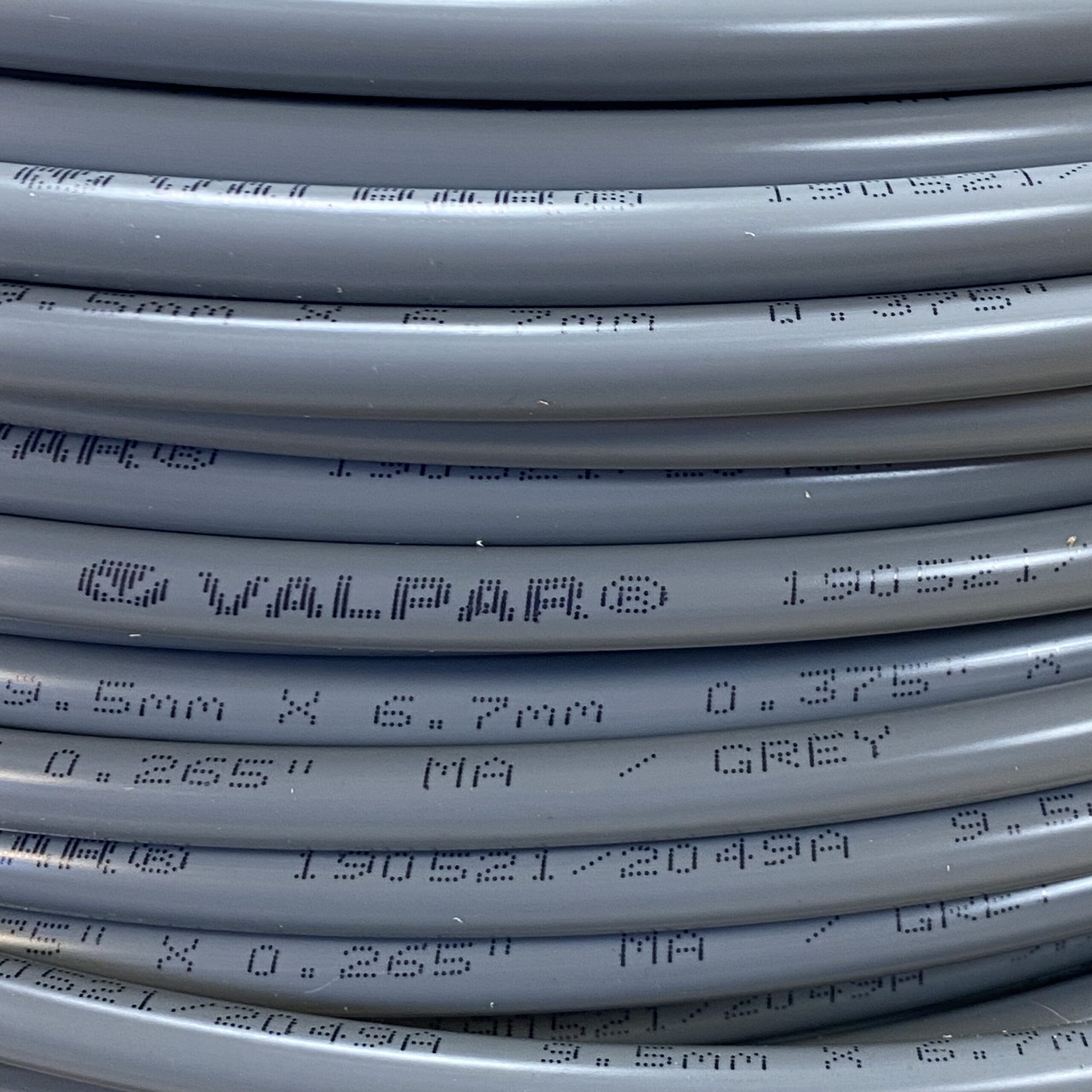 3/8 Grey Beer/Gas Line - Valpar Brewmaster 2 | High Quality Nylon Tube