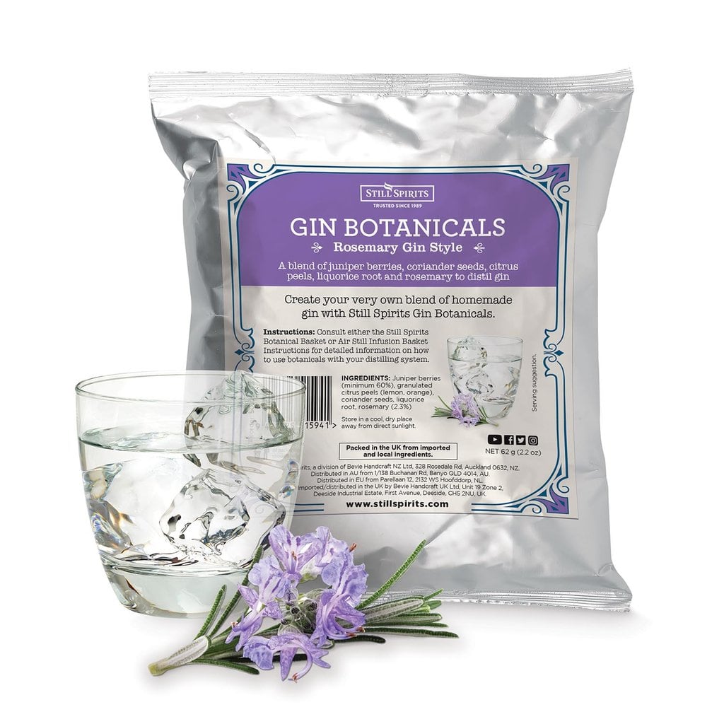 Rosemary Gin Botanicals Kit - Create Your Own Homemade Gin