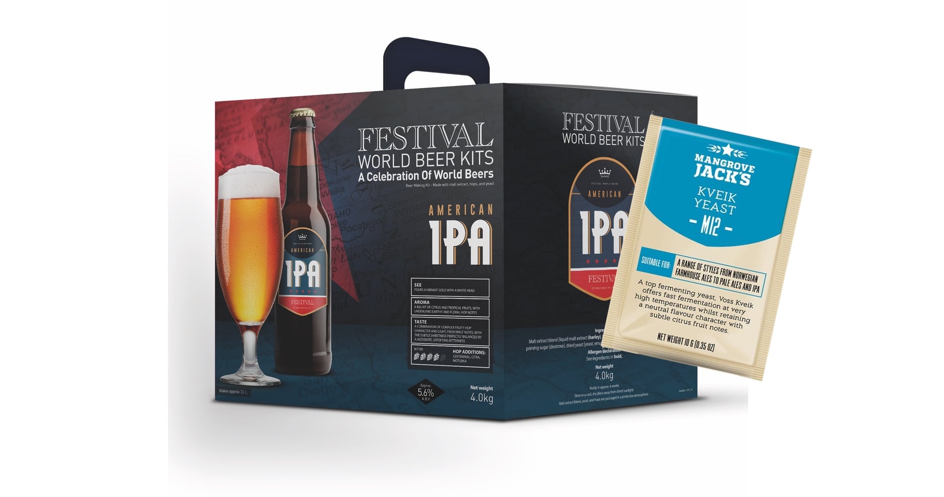 Festival Beer Kits American IPA - Brew 40 Pints of Craft Ale at Home