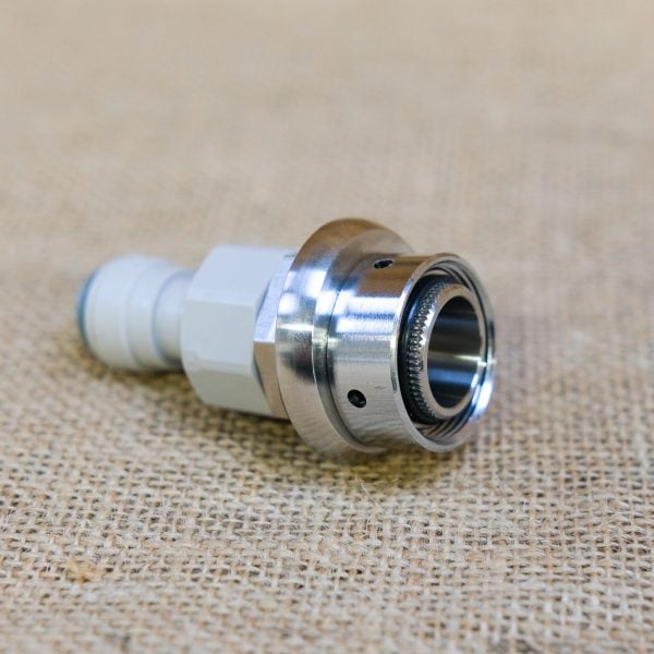 30mm Stainless Steel Tap Shank Kit - Compact & Efficient Fit