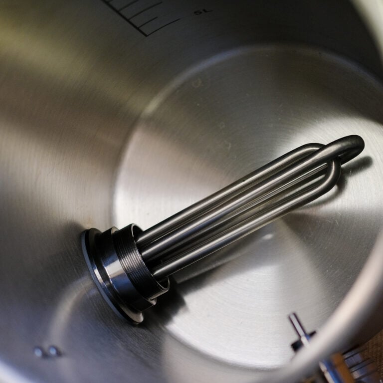 Electric Brew Kettle 2kW - Stainless Steel Coil & Inkbird Controller