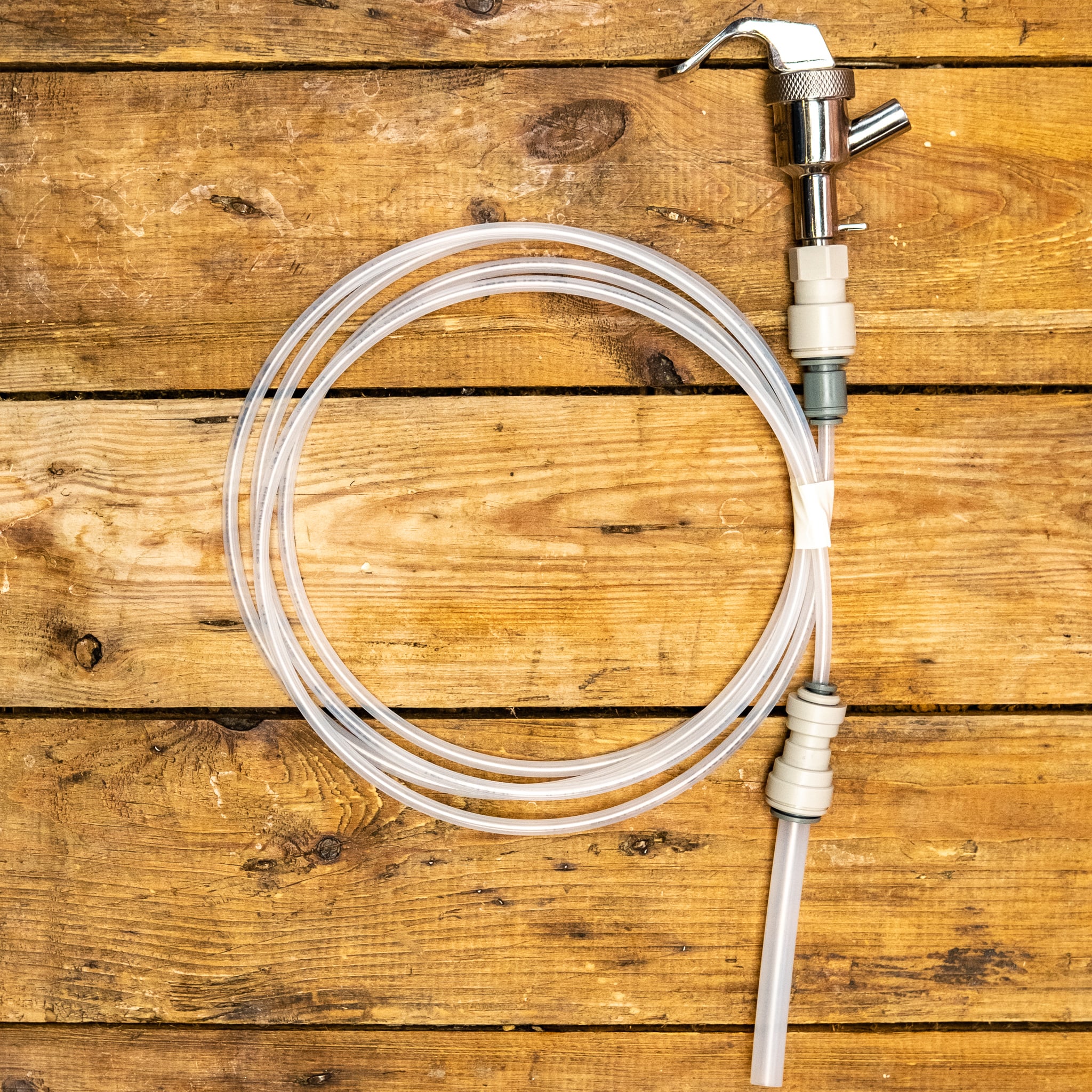 Torpedo Stainless Steel Tap & Line - Reduce Beer Foam Efficiently