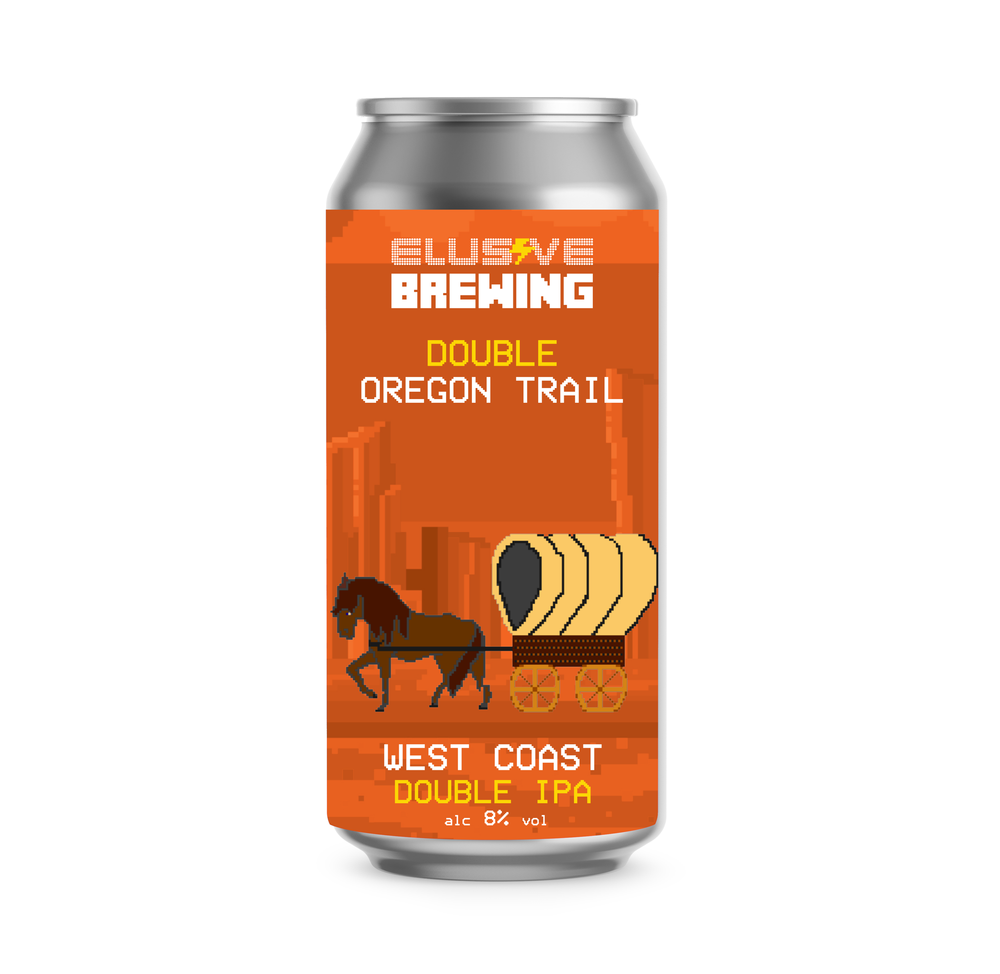 Elusive Brewing - Double Oregon Trail, West Coast DIPA Elusive Brewing - Double Oregon Trail, West Coast DIPA
