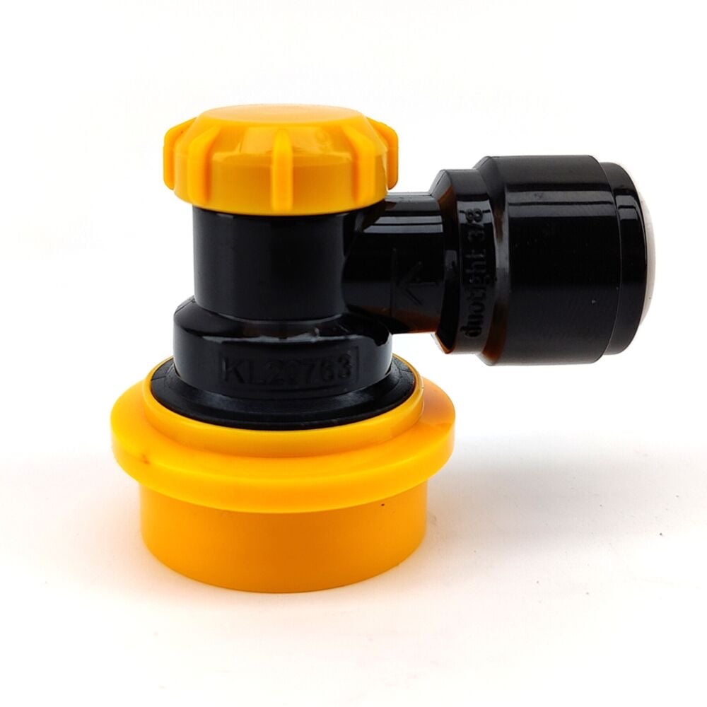 Duotight 3/8" Ball Lock Disconnect - Compact & Tool-less Design