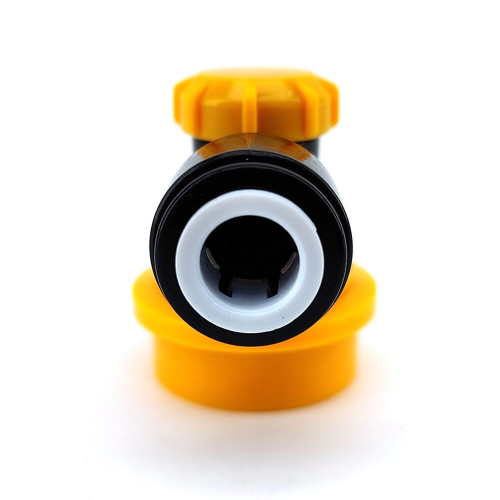 Duotight 3/8" Liquid Quick Disconnect - Compact & Durable Design