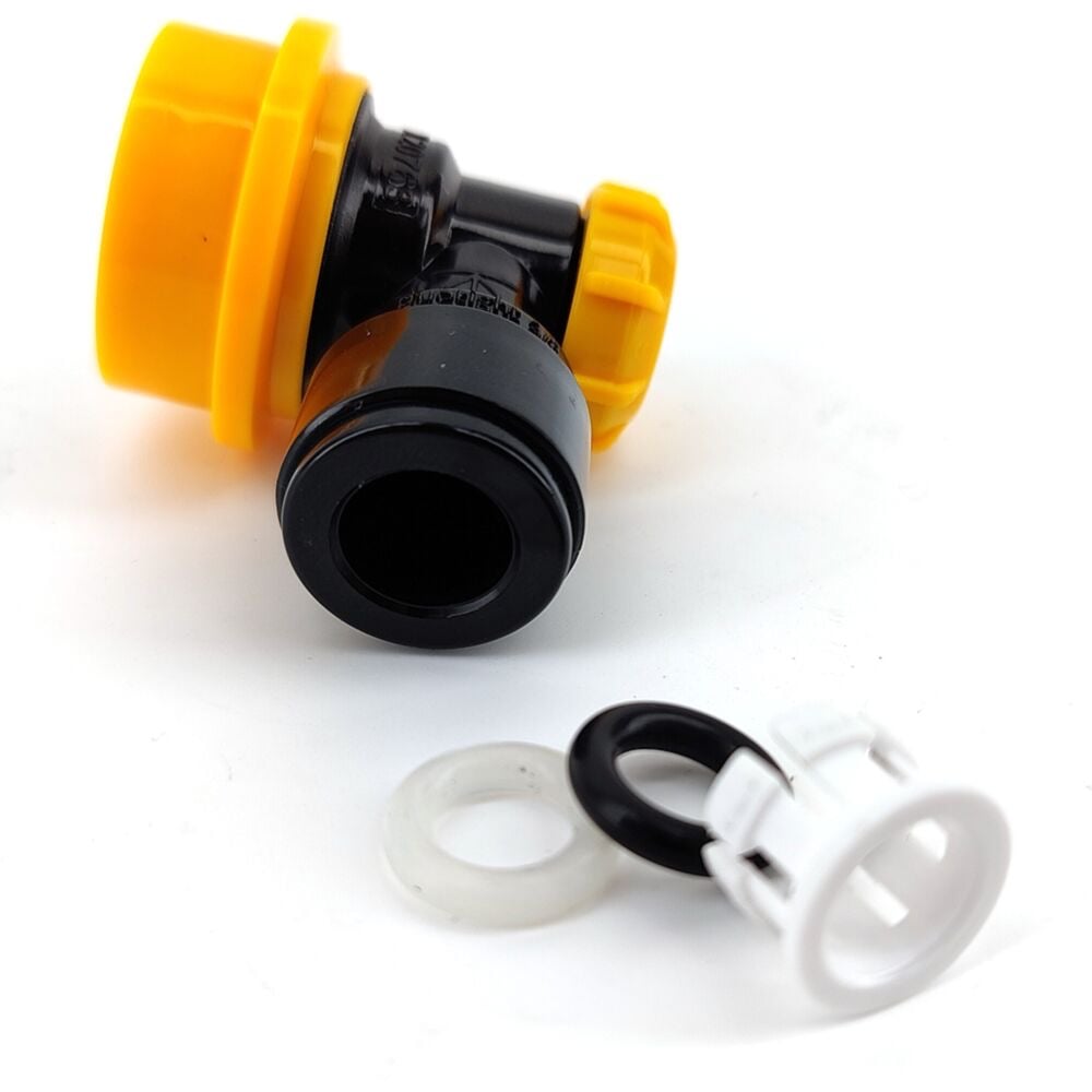 Duotight 3/8" Liquid Quick Disconnect - Compact & Durable Design