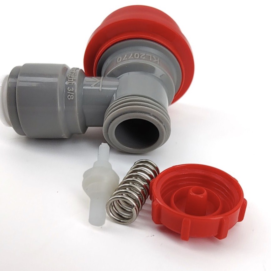 Duotight 8mm Ball Lock Disconnect Gas 4-Pack - The Malt Miller