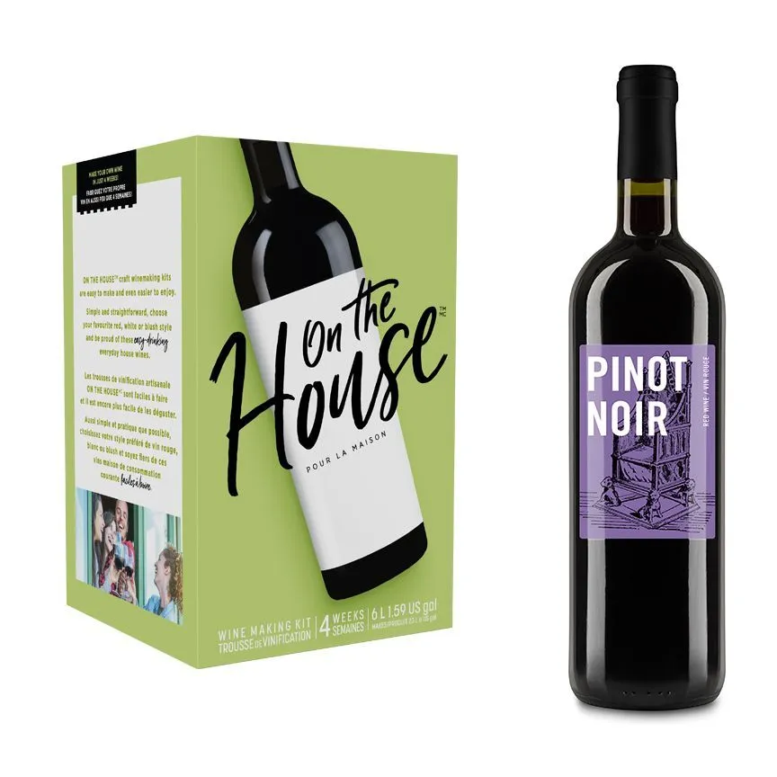 Pinot Noir Wine Kit - Easy Home Winemaking with Winexpert