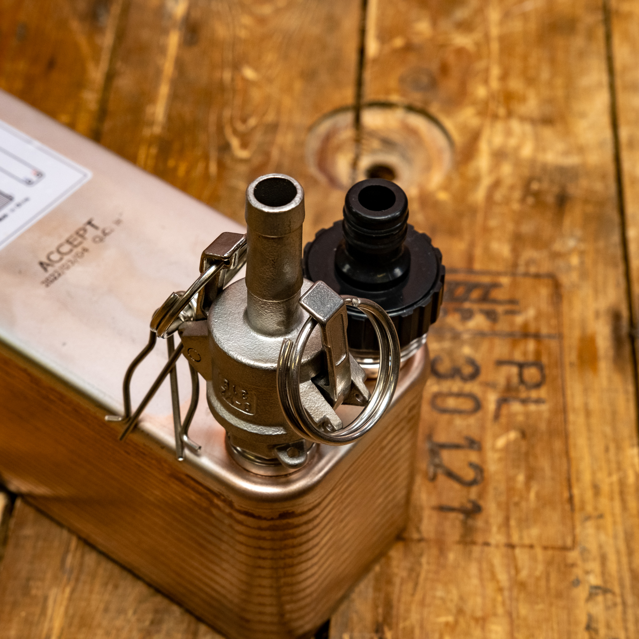 Stainless Steel Plate Chiller Kit - 30 Plate, Complete Brewing Solution