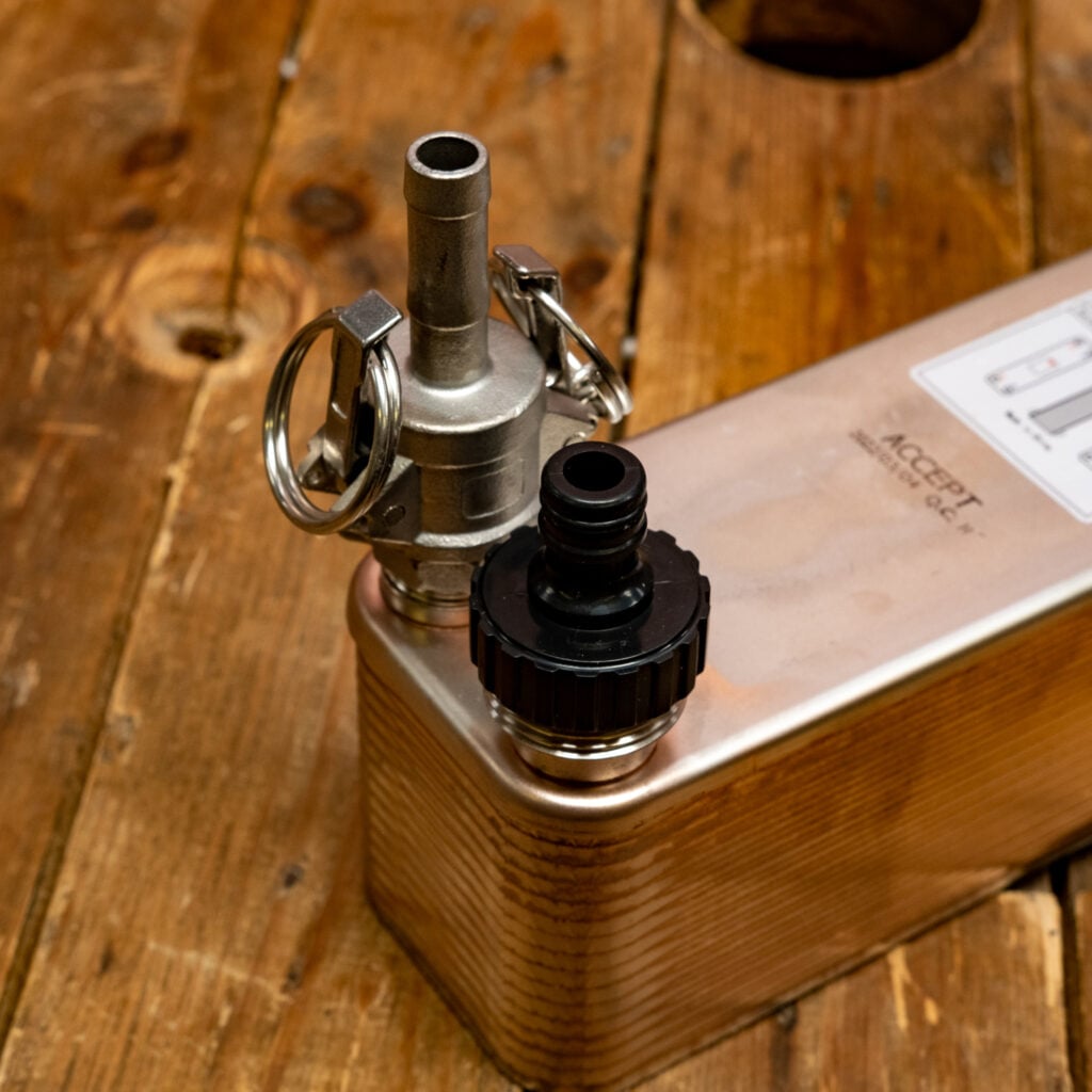 Stainless Steel Plate Chiller Kit - 30 Plate, Complete Brewing Solution