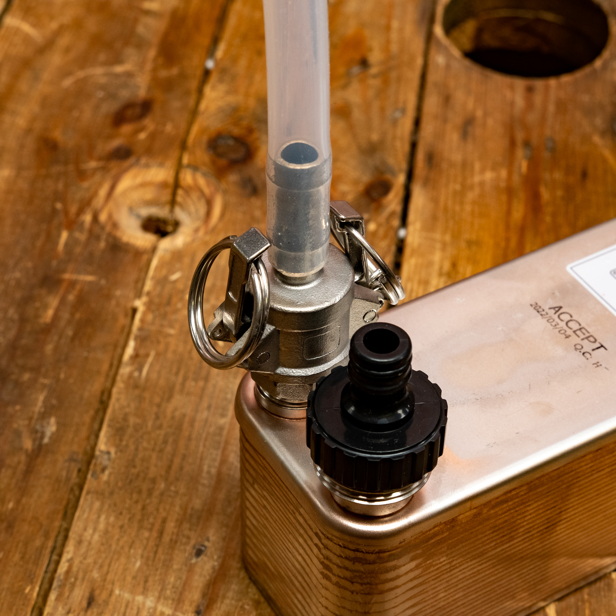 Stainless Steel Plate Chiller Kit - 30 Plate, Complete Brewing Solution