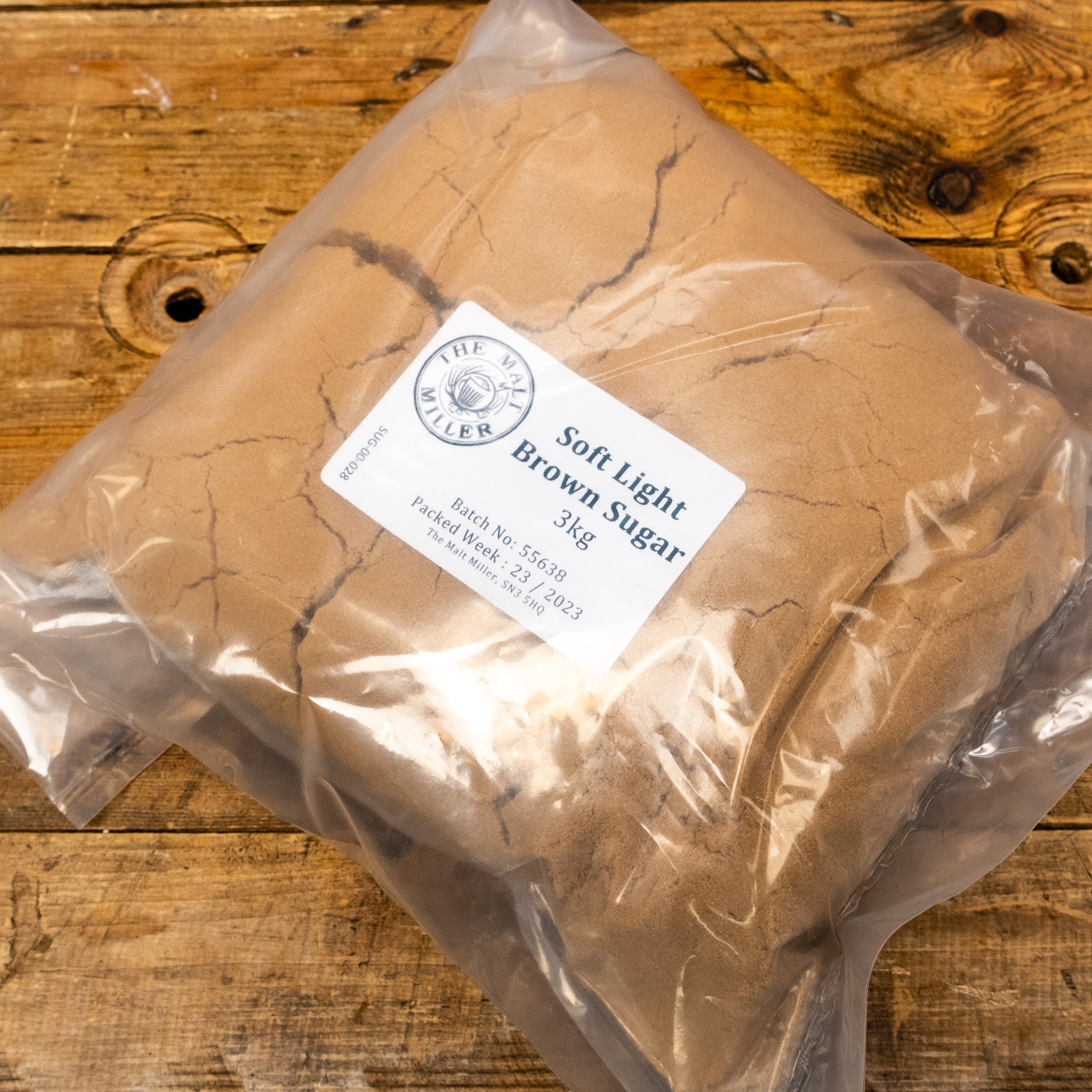 Soft Light Brown Sugar 3kg - Premium Quality for Baking & Brewing