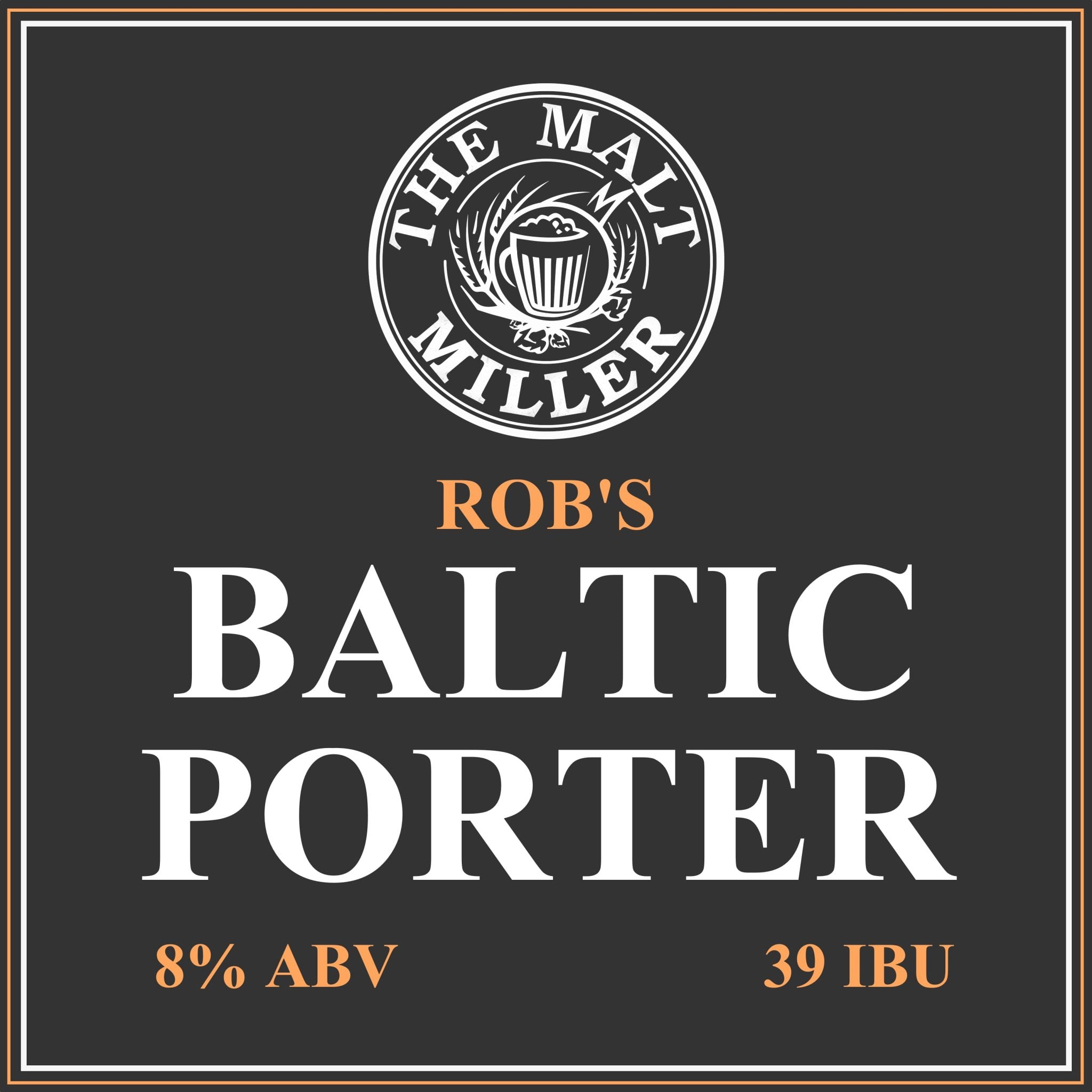 TMM Baltic Porter All-Grain Beer Kit 23L - The Malt Miller