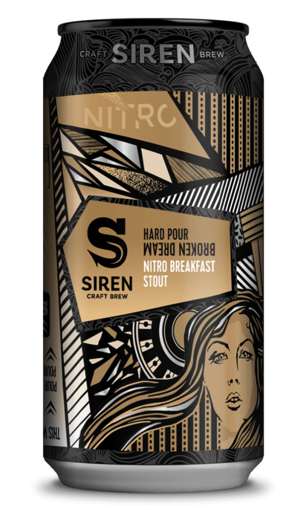 Siren Craft Hard Pour Broken Dream Nitro Stout | The Malt Miller