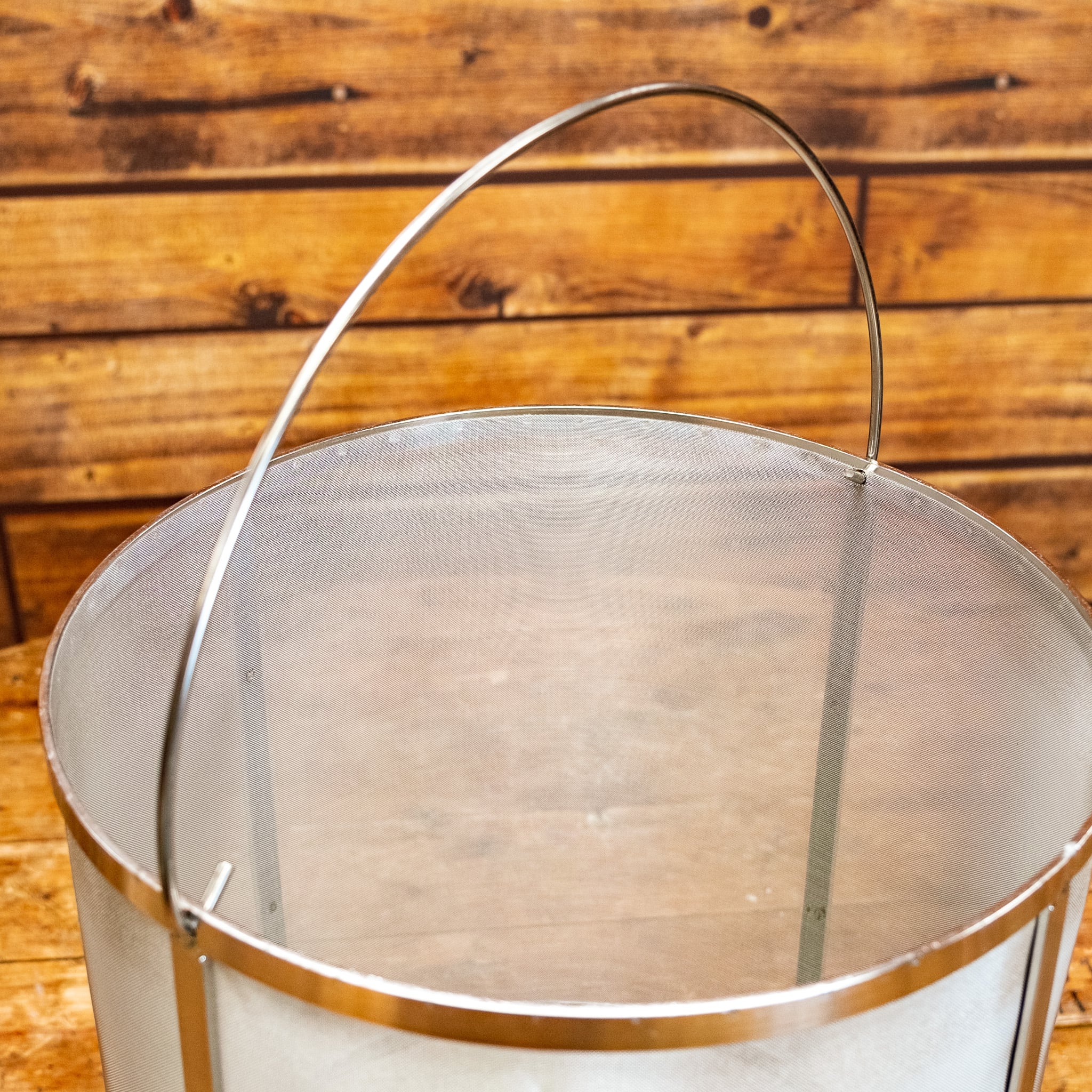 Stainless Steel Mesh Basket BIAB 35 Litre - Mash Basket for Brewing