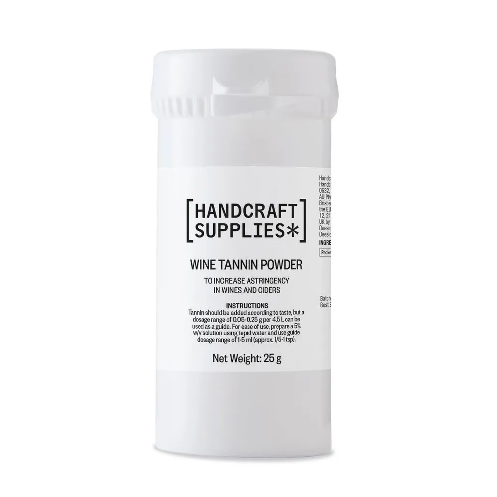 Wine Tannin Powder 25g - Hand Craft Supplies | The Malt Miller