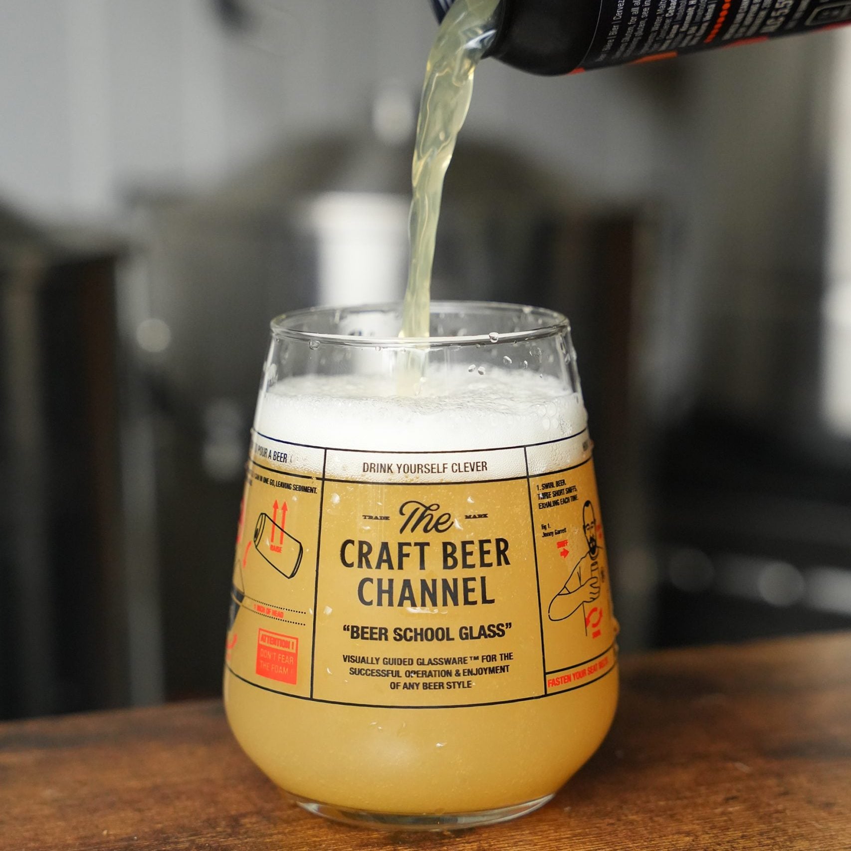 Craft Beer Channel – Beer School Glass - The Malt Miller