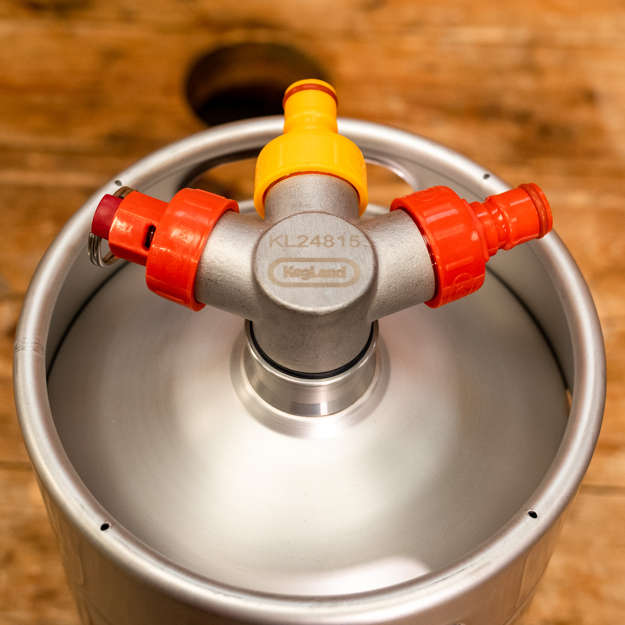 Stainless Steel 10L Keg with Dispense Lid - The Malt Miller