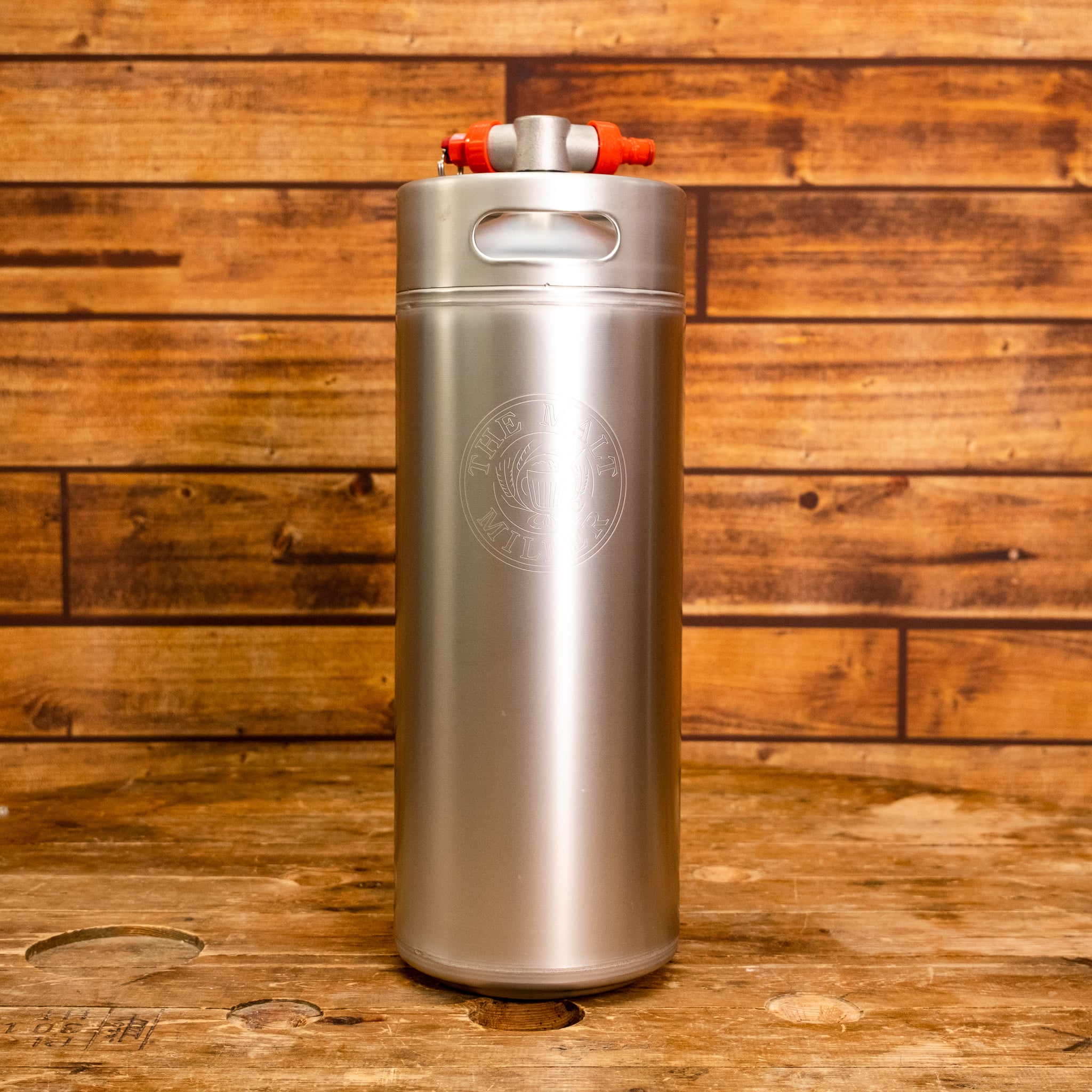 Stainless Steel 10L Keg with Dispense Lid - The Malt Miller