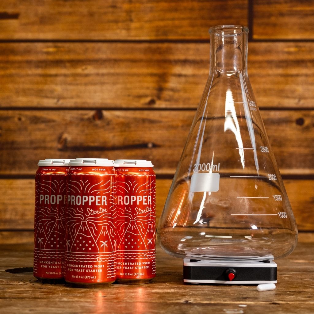 Magnetic Stirrer & 3L Erlenmeyer Flask Yeast Starter Kit