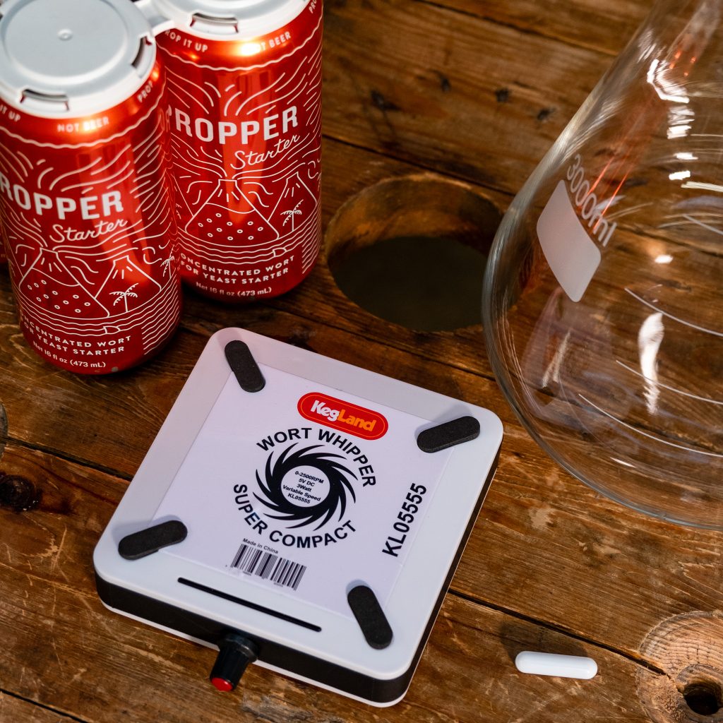 Magnetic Stirrer & 3L Erlenmeyer Flask Yeast Starter Kit