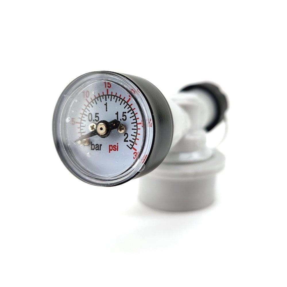 Digital Spunding Valve with Gauge - Ball Lock Disconnect | The Malt Miller