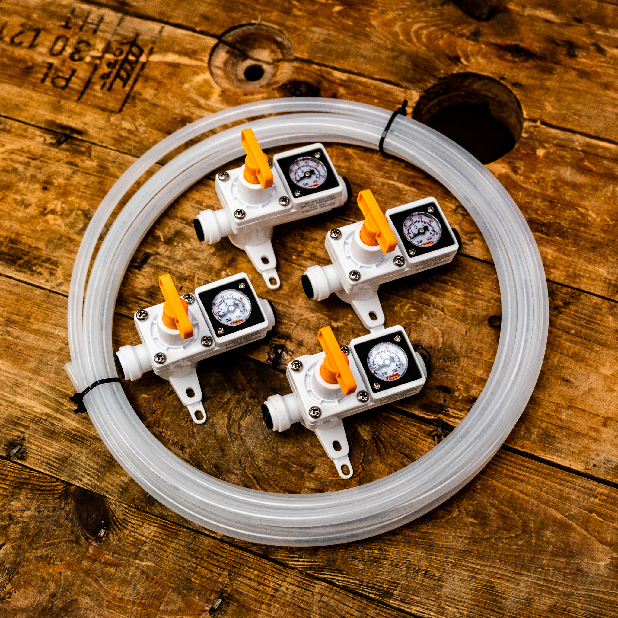 Duotight Secondary Regulator 4-Pack - Efficient Gas Management