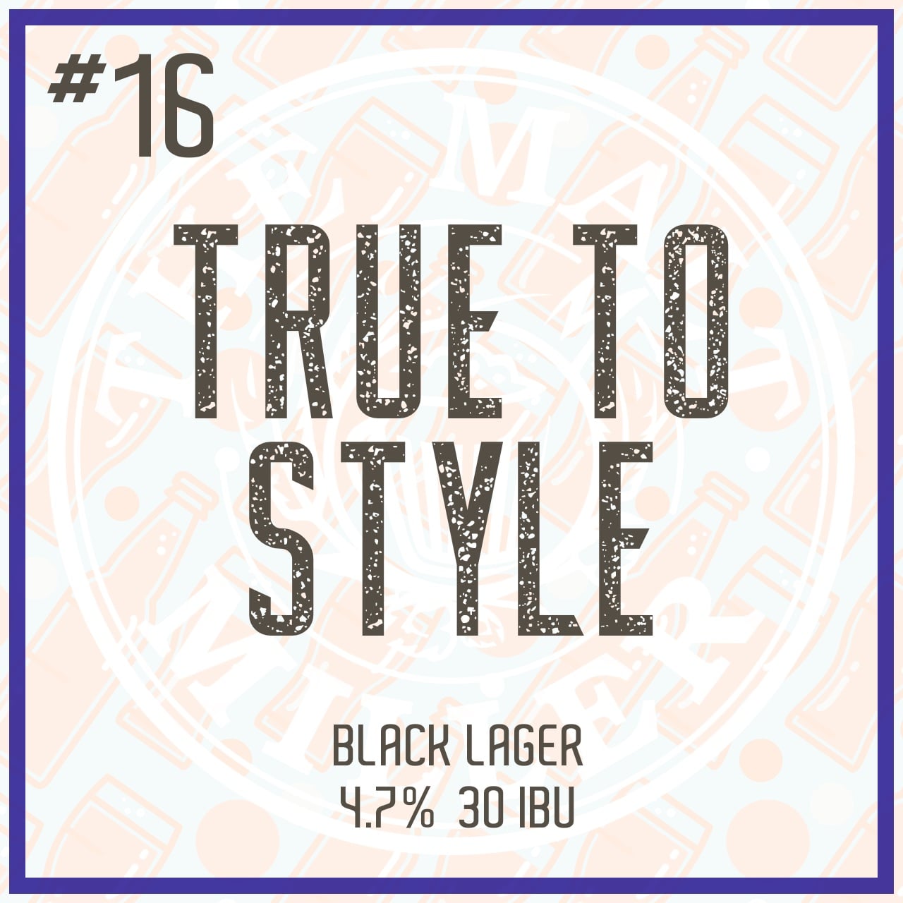 True to Style 16 Black Lager – Authentic Craft Beer Online