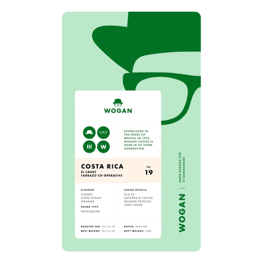 Costa Rica Tarrazu Coffee - El Canet | Freshly Roasted 08/11/23